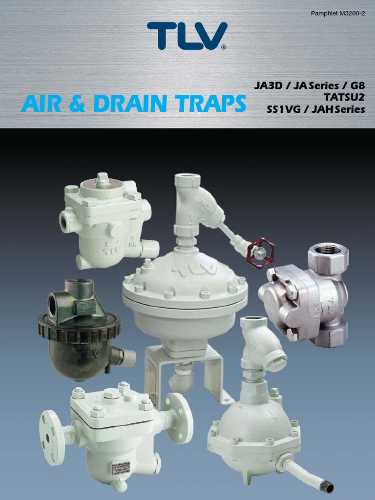 TLV - Air and Drain Traps PDF | PDF | Valve | Gas Compressor