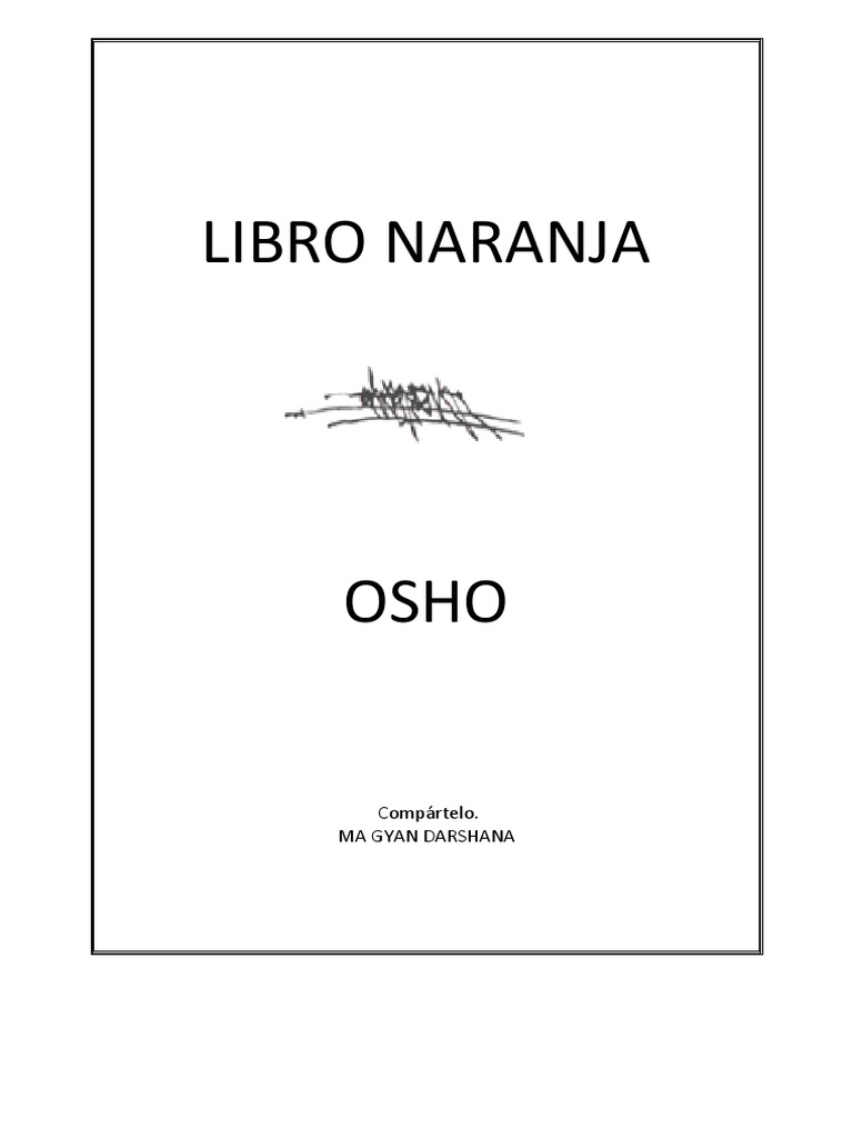 Libro Naranja PDF | PDF | Vipassana | Meditación