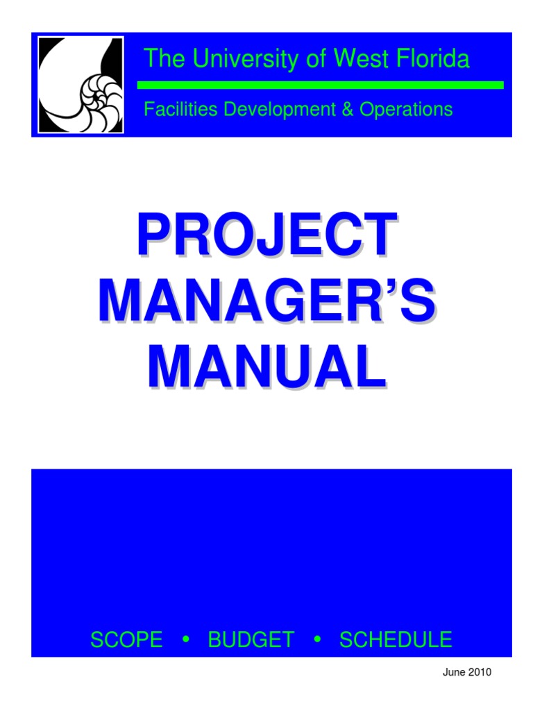 PM Manual | PDF | General Contractor | Project Manager