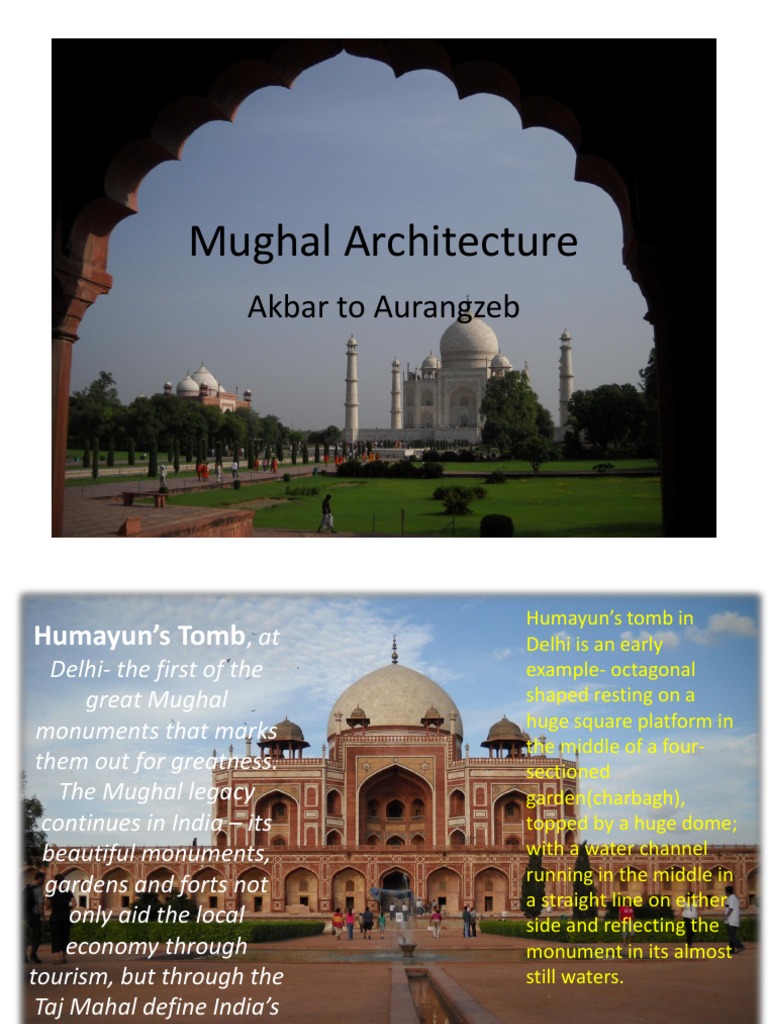 Mughal Architecture of India | PDF | Architectural Styles | Timurid Dynasty