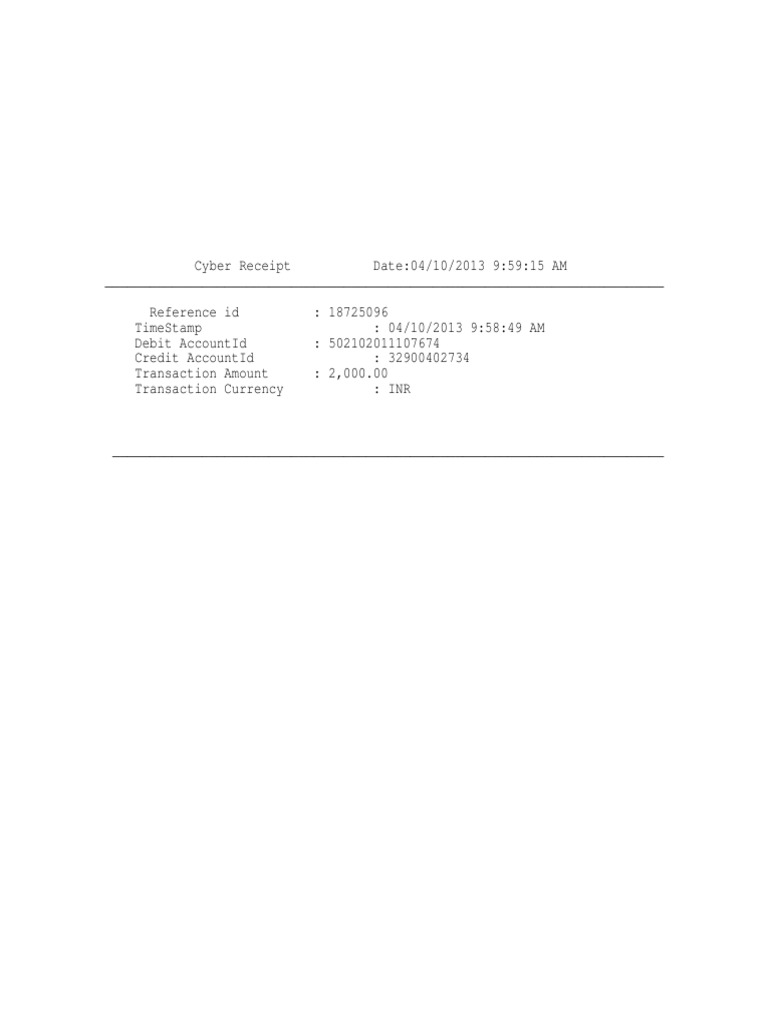 Cyber Receipt 1380860955502 | PDF