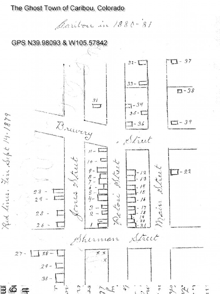 Caribou Colorado Map | PDF