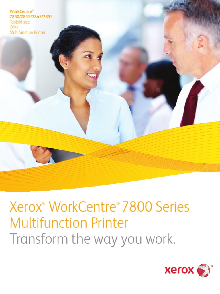 Brochure - WorkCentre 7830/7835/7845/7855 | PDF | Image Scanner | Cloud ...