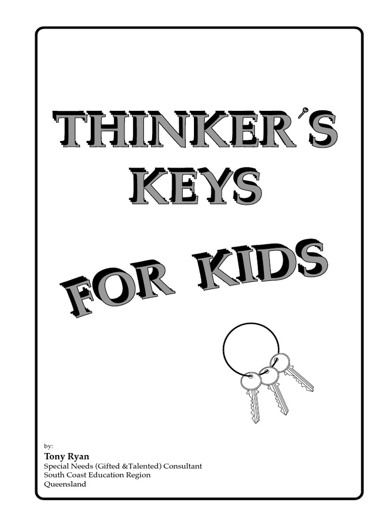 Thinkers Keys Version1 | PDF | Thought | Creativity