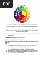 Icing Color Mixing Guide | PDF | Yellow | Red