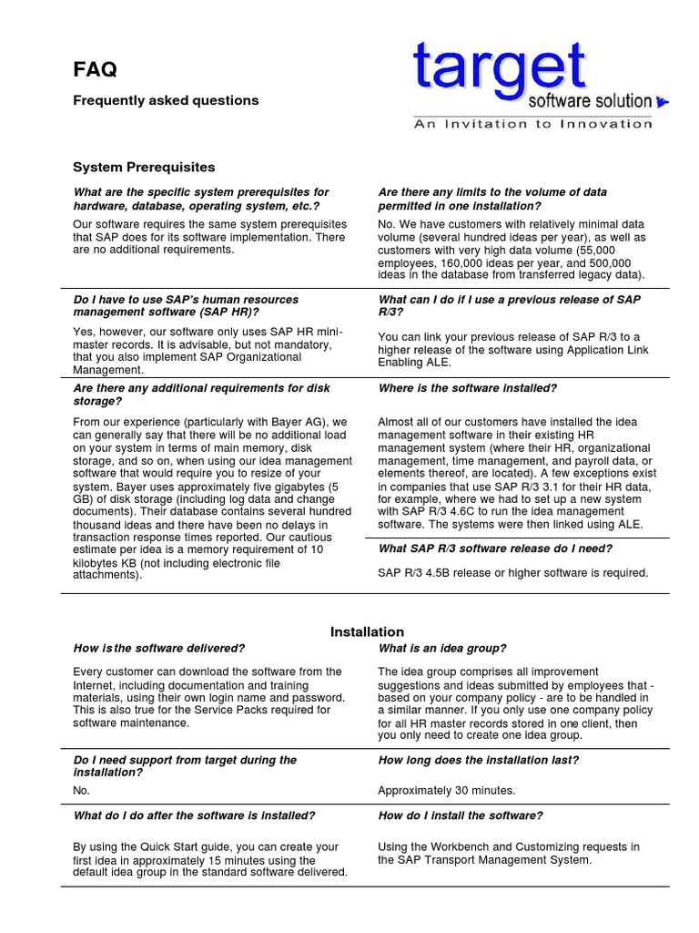 Frequently Asked Questions | PDF