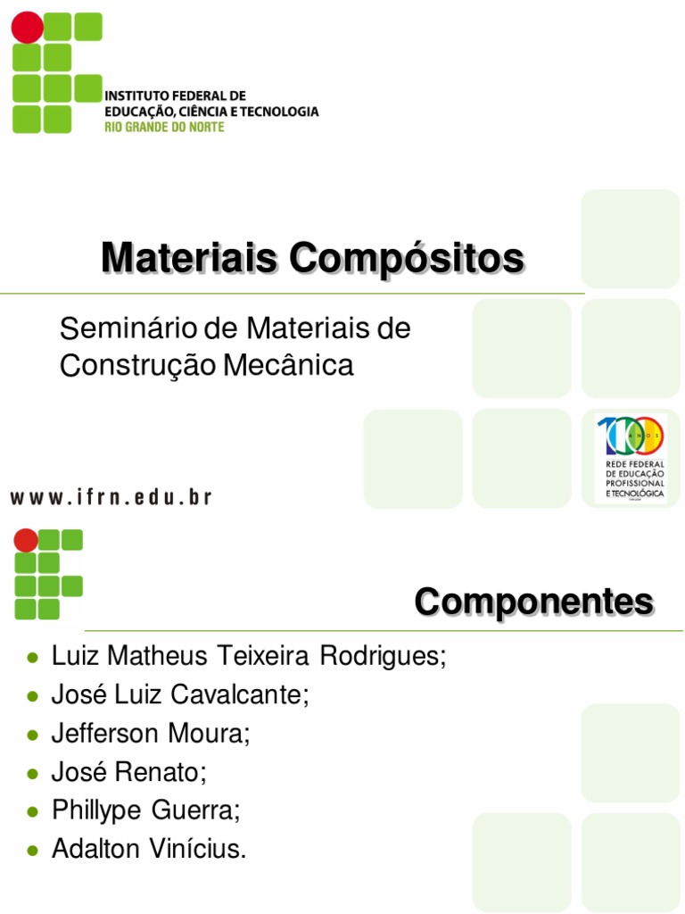 Materiais Compósitos PDF | Download grátis PDF | Material composto ...