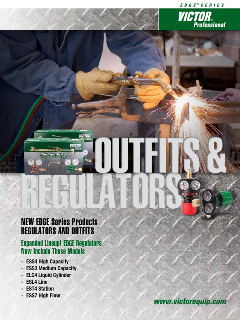 Victor EDGE Outfits & Regulators Range Brochure (65-1104) - Mar2011l ...