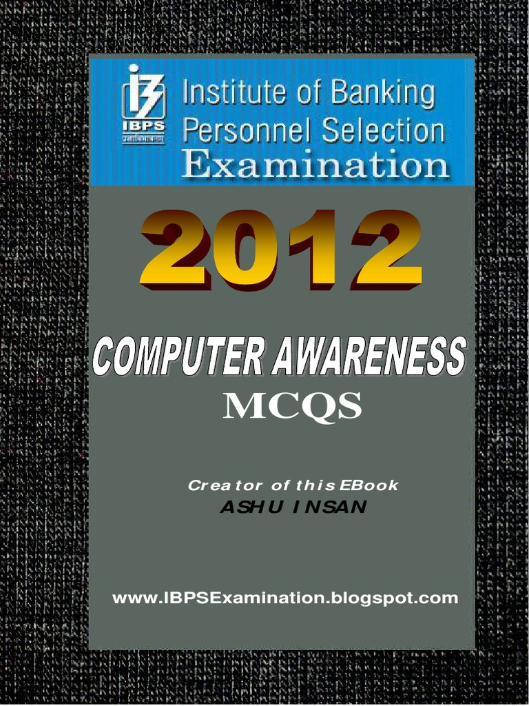 Computer Awareness MCQs for Bank Exams | PDF | Computer Data Storage | Computer Network