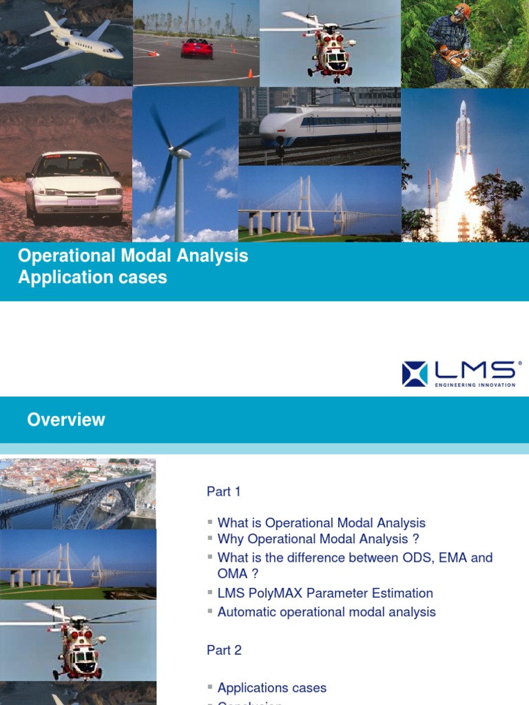 Operational Modal Analysis Case Studies | PDF | Physics | Applied And ...