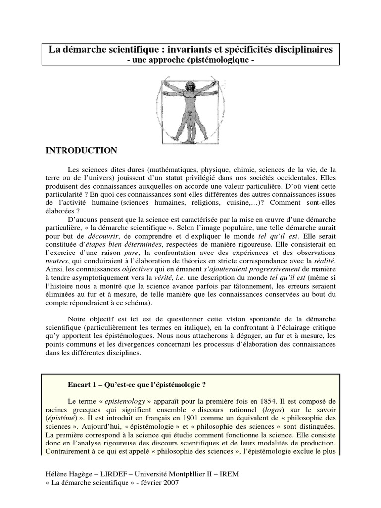 La Démarche Scientifique Dévoilée | PDF | Galilée | Science