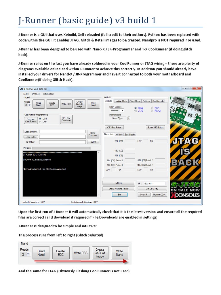 J Runner UserGuide | PDF | Flash Memory | Booting