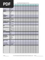 Over Thinking Worksheet | PDF | Thought | Cognitive Psychology