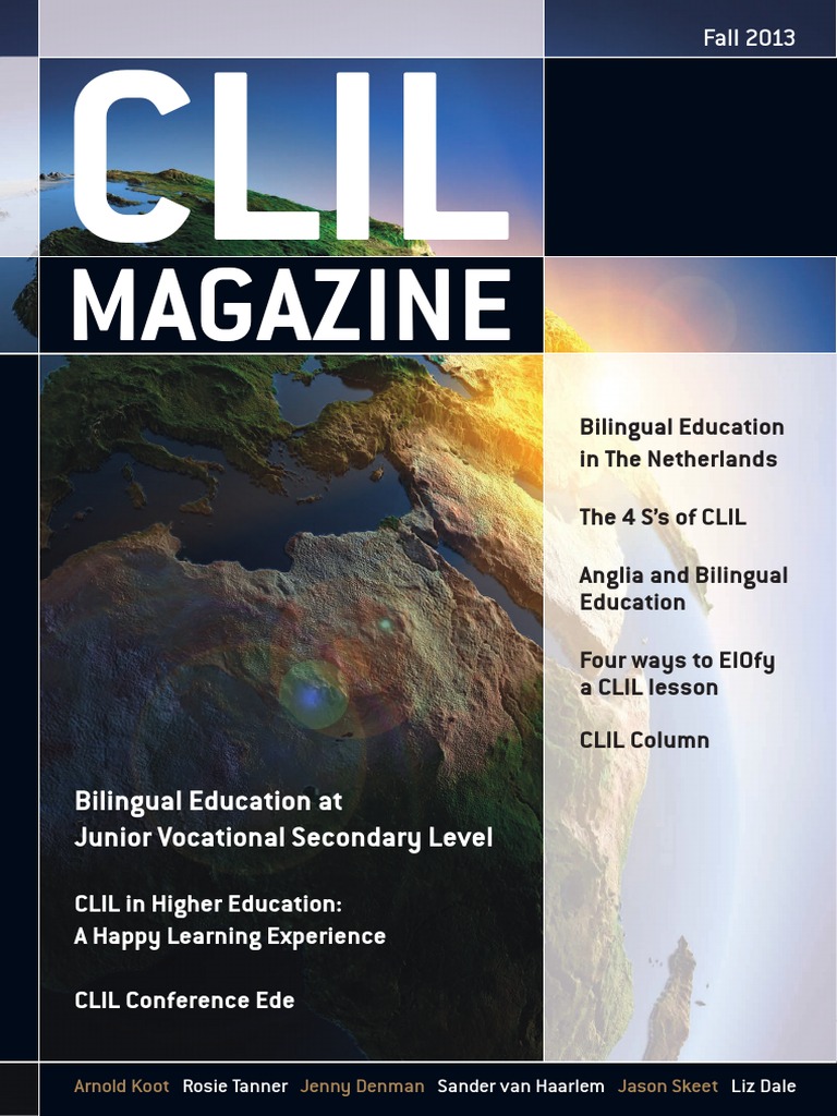 CLIL Magazine Fall 2013 | PDF | Reading (Process) | Verb