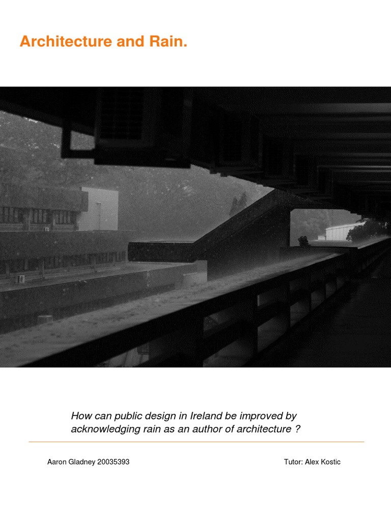 Architecture and Rain | PDF | Rain | Roof