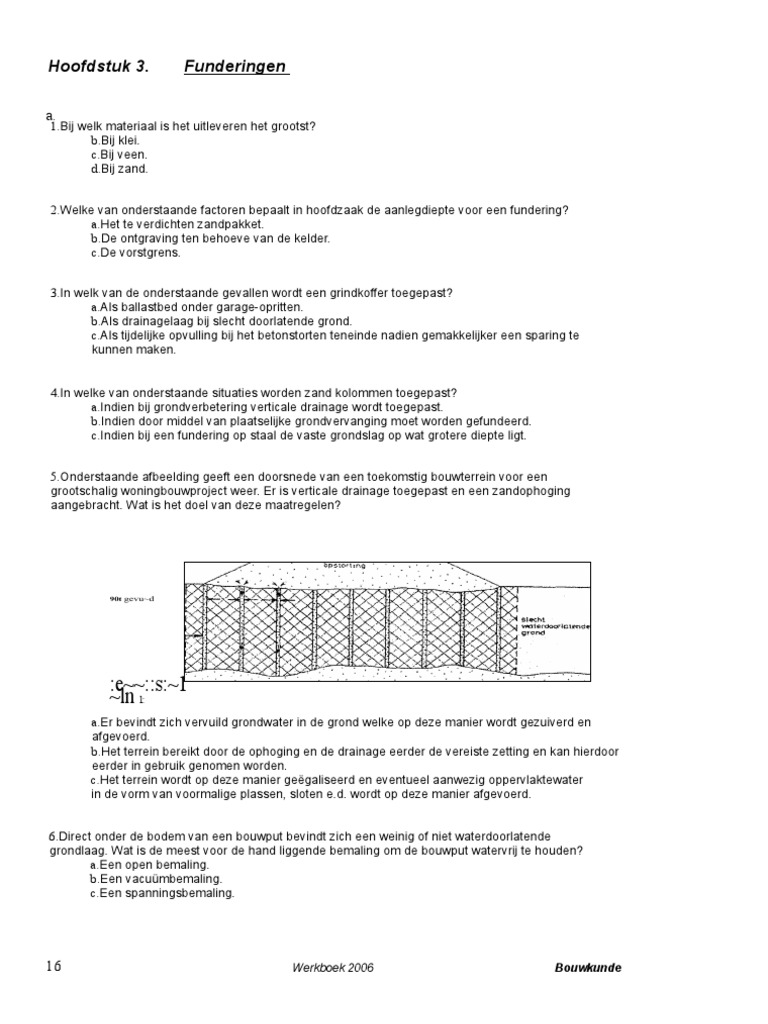 Hoofdstuk 3 Funderingen | PDF