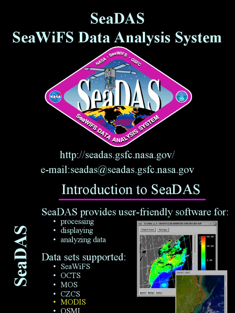 Seadas Seawifs Data Analysis System: E-Mail:Seadas@Seadas - Gsfc.Nasa ...