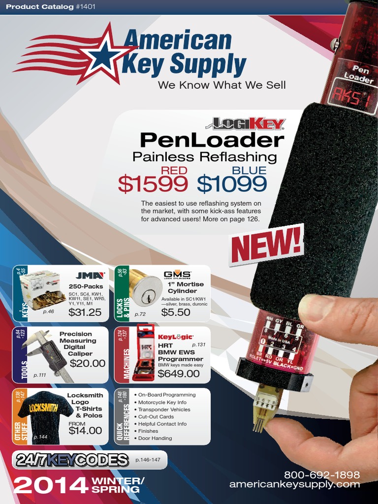 American Key Supply Product Catalog - TOOLS 1/2 | PDF | Motor Vehicle | Car