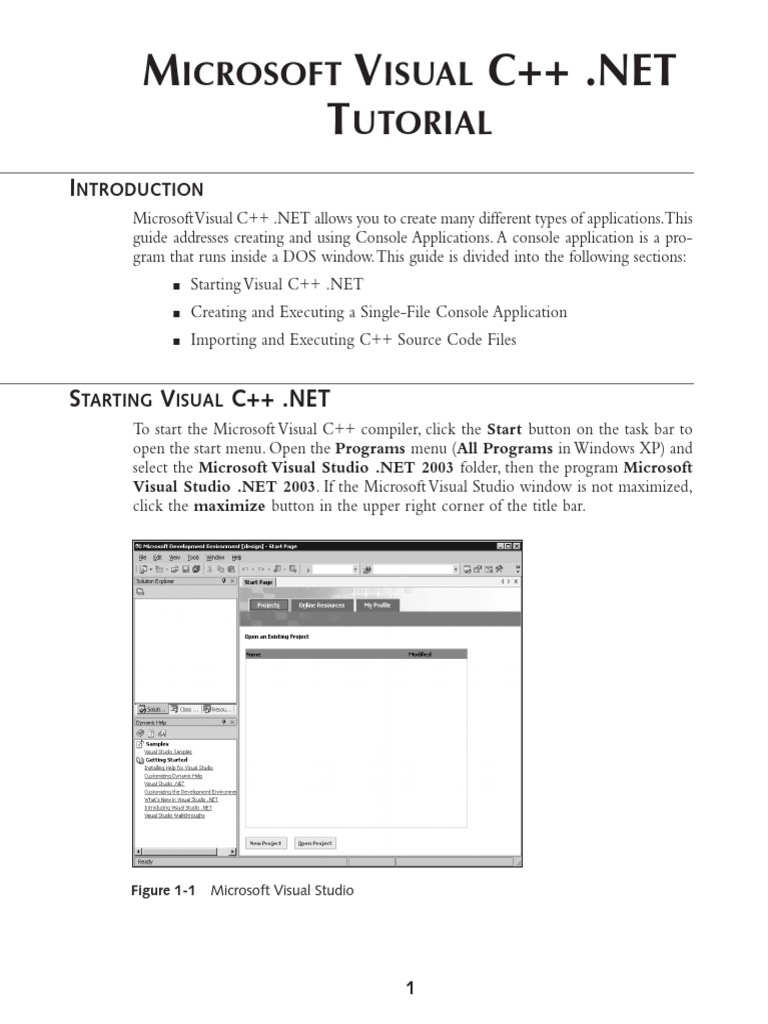 Visual C .Net Compiler | PDF | Command Line Interface | Microsoft ...