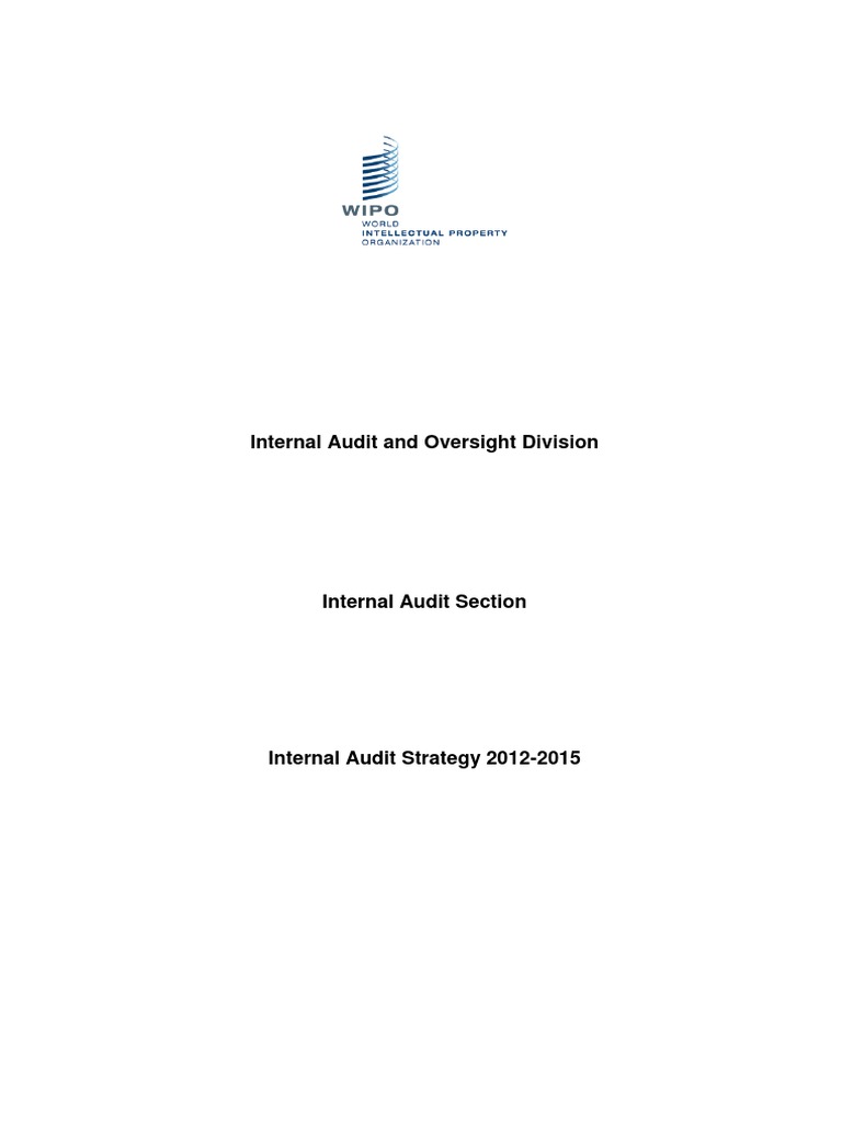 Internal Audit Strategy | PDF | Internal Audit | Audit