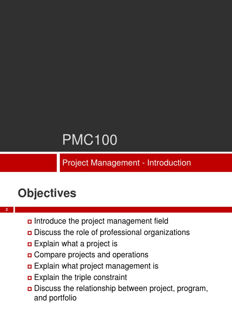 Project Management - Introduction | PDF | Project Management ...