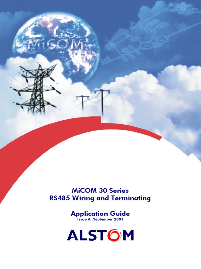 Micom 30 Series Rs485 Wiring and Terminating Application Guide | PDF