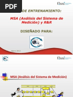 MSA 3° Revisión | PDF | Exactitud y precisión | Medición