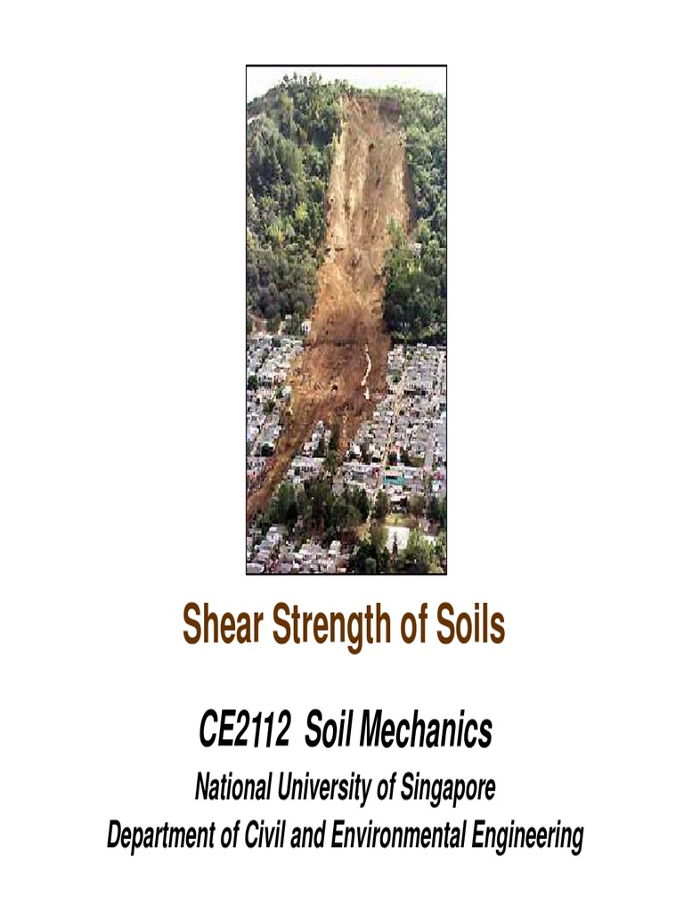 Shear Strength of Soils Final (Complete) | PDF | Strength Of Materials ...