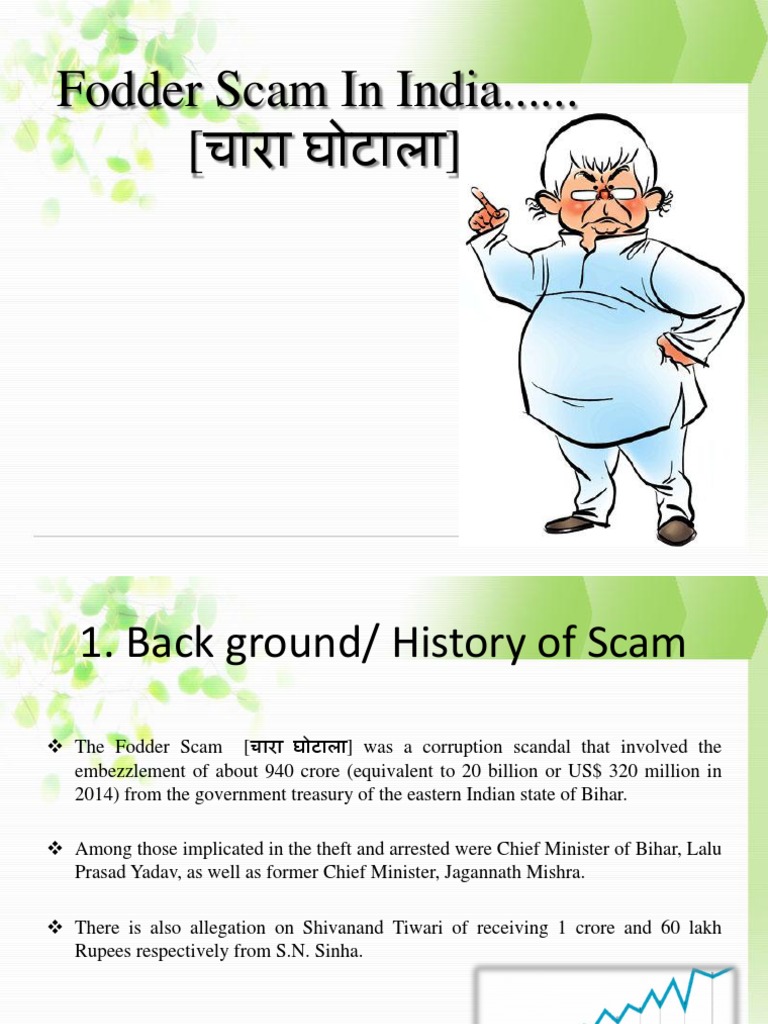 Overview of the Fodder Scam in Bihar | PDF | Crime & Violence | Crime ...