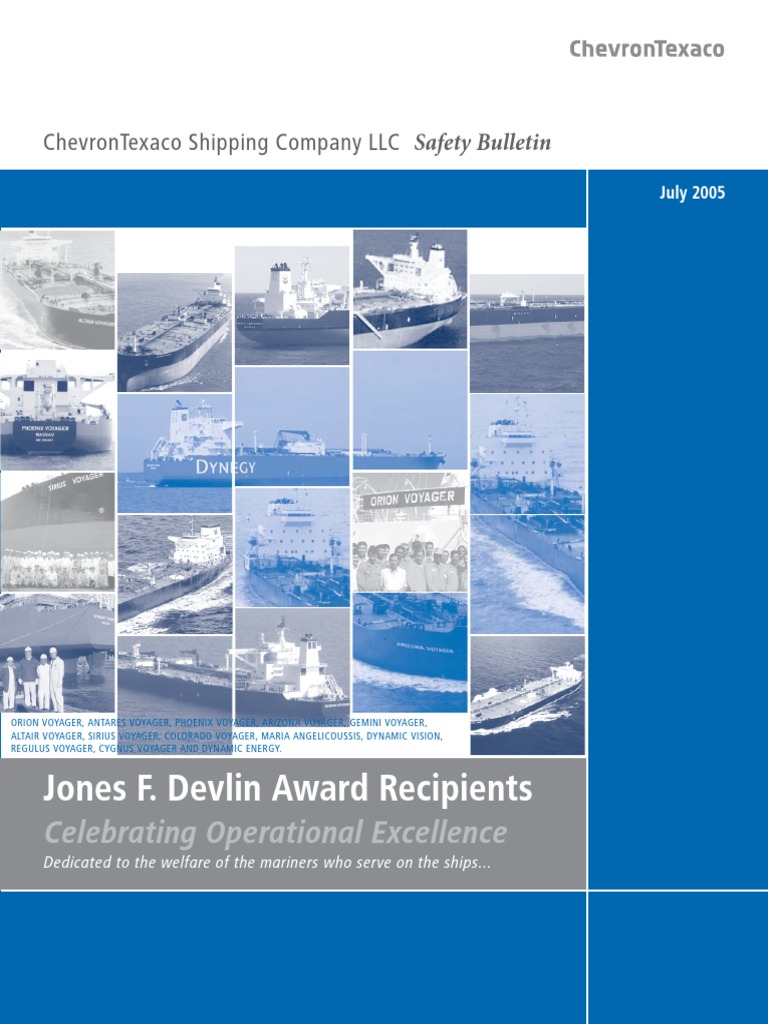 Jones F. Devlin Award Recipients: Celebrating Operational Excellence ...
