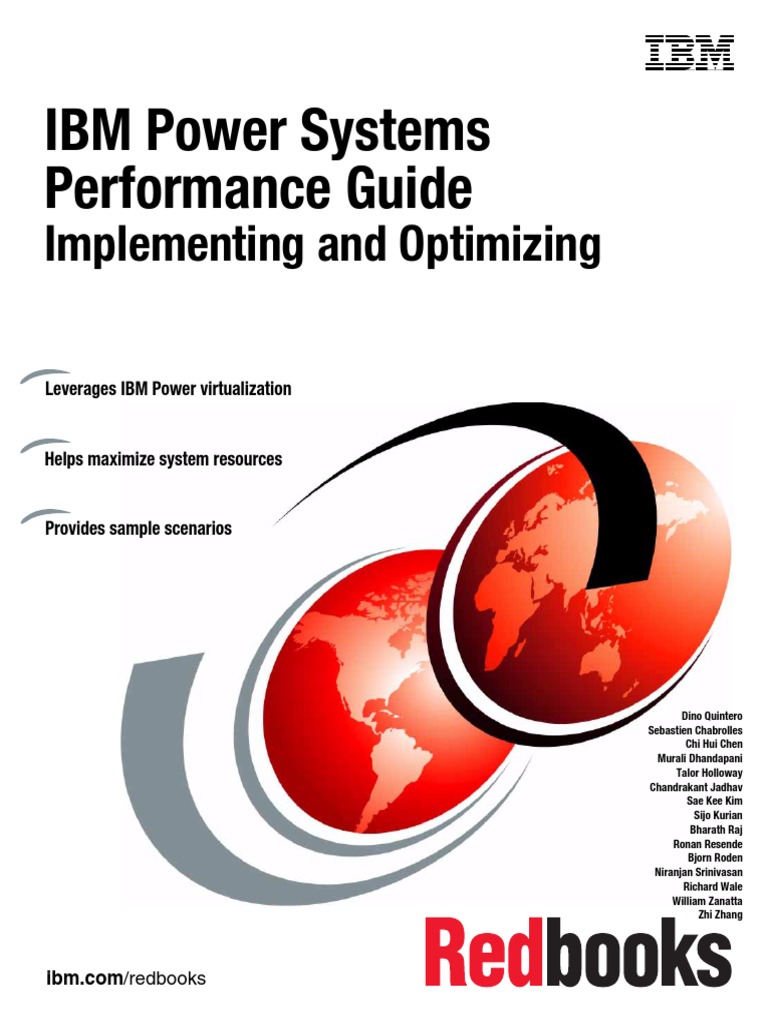 IBM Power Systems Performance Guide Implementing and Optimizing PDF | PDF | Trademark | Linux