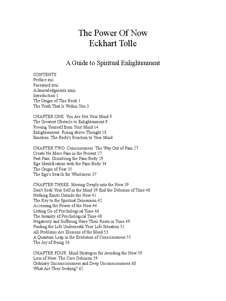 The Power of Now | PDF | Science | Philosophical Science