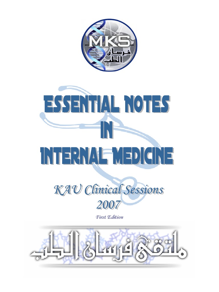 MKS Essential Notes in Internal Medicine - 1st Ed | PDF | Crohn's ...