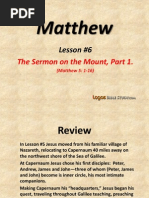 Sermon On The Mount | PDF | Sermon On The Mount | Gospel Of Matthew