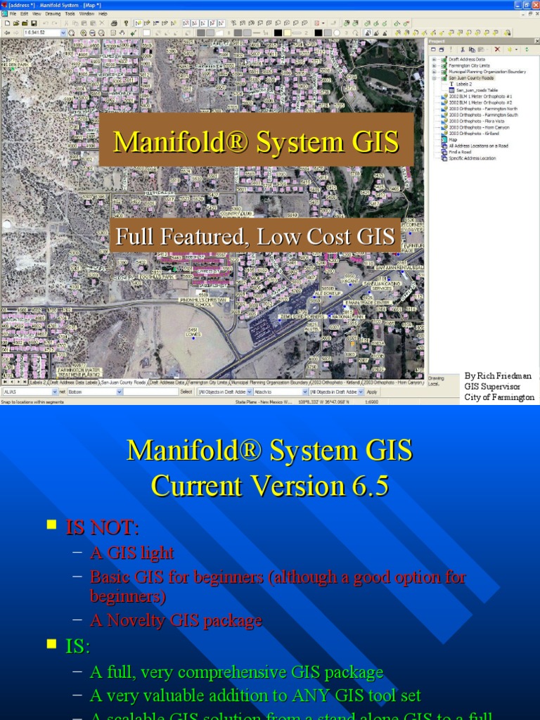 Manifold System | PDF | Geographic Information System | Databases