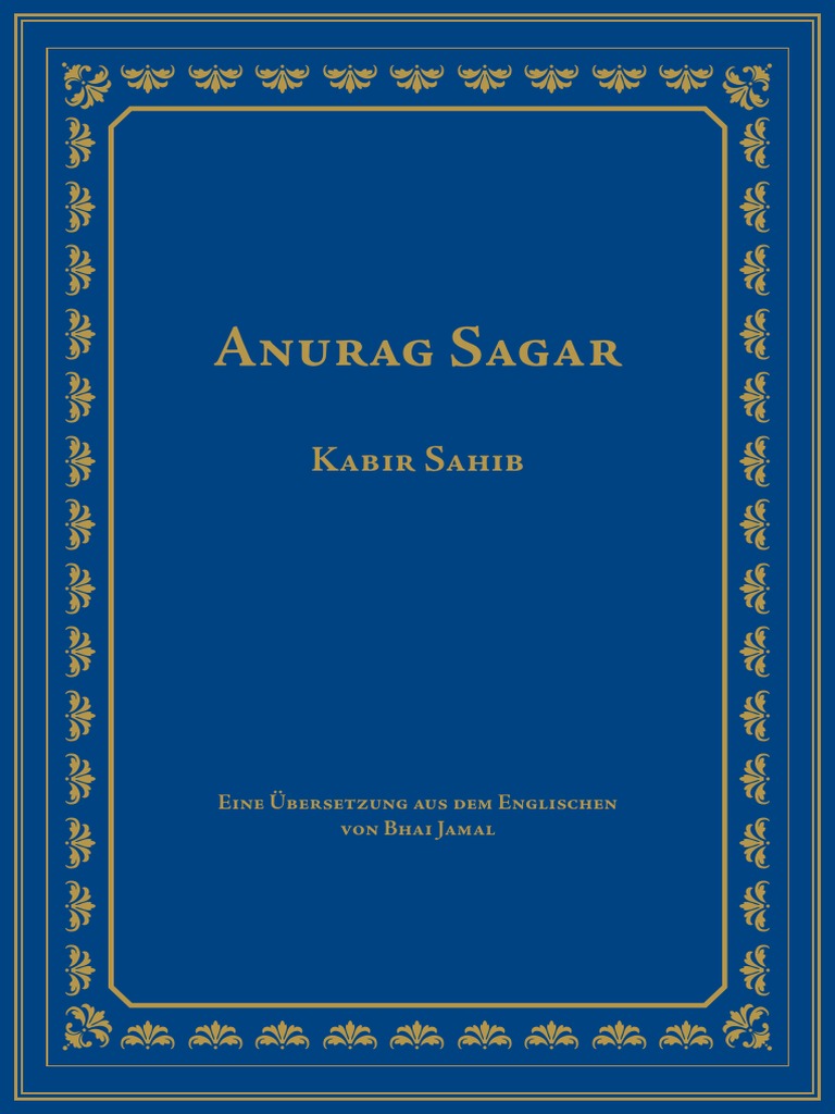 UoM - Anurag Sagar Von Kabir - Ozean Der Liebe | PDF