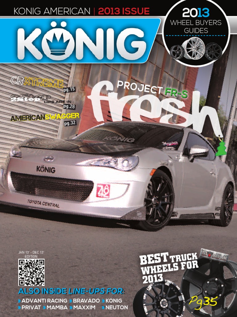 2013 Konig Catalog | PDF | Green | Tire