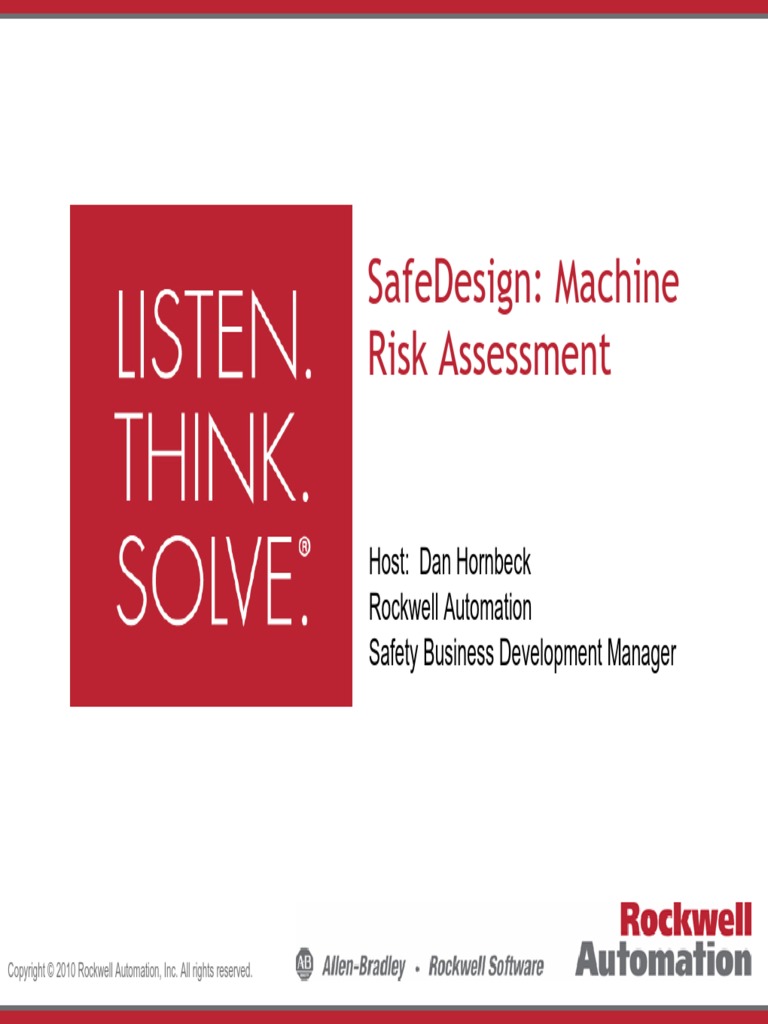Safedesign: Machine Risk Assessment: Insert Photo Here | PDF | Risk ...