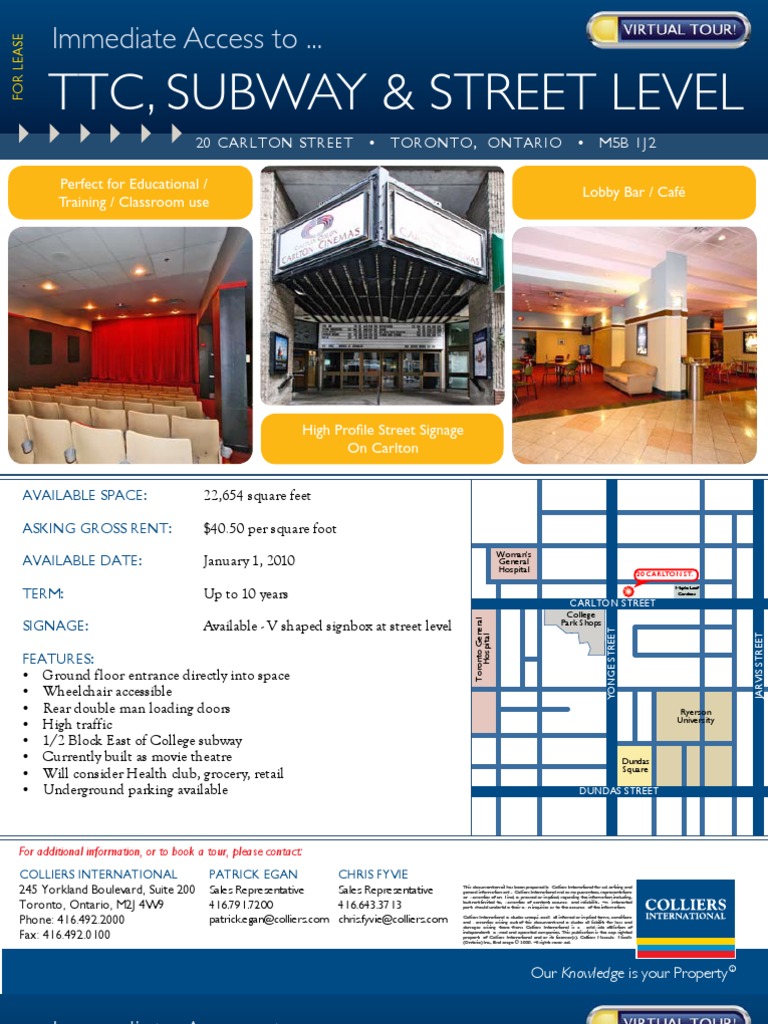 20 Carlton - FLYER - Sept 2009 | PDF | Business