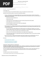 Office 2010 Setup and Deployment Guide | PDF | Microsoft Office 2010 ...