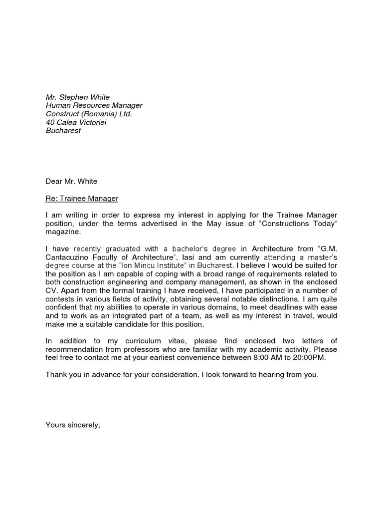 Letter of Intent - Model | PDF