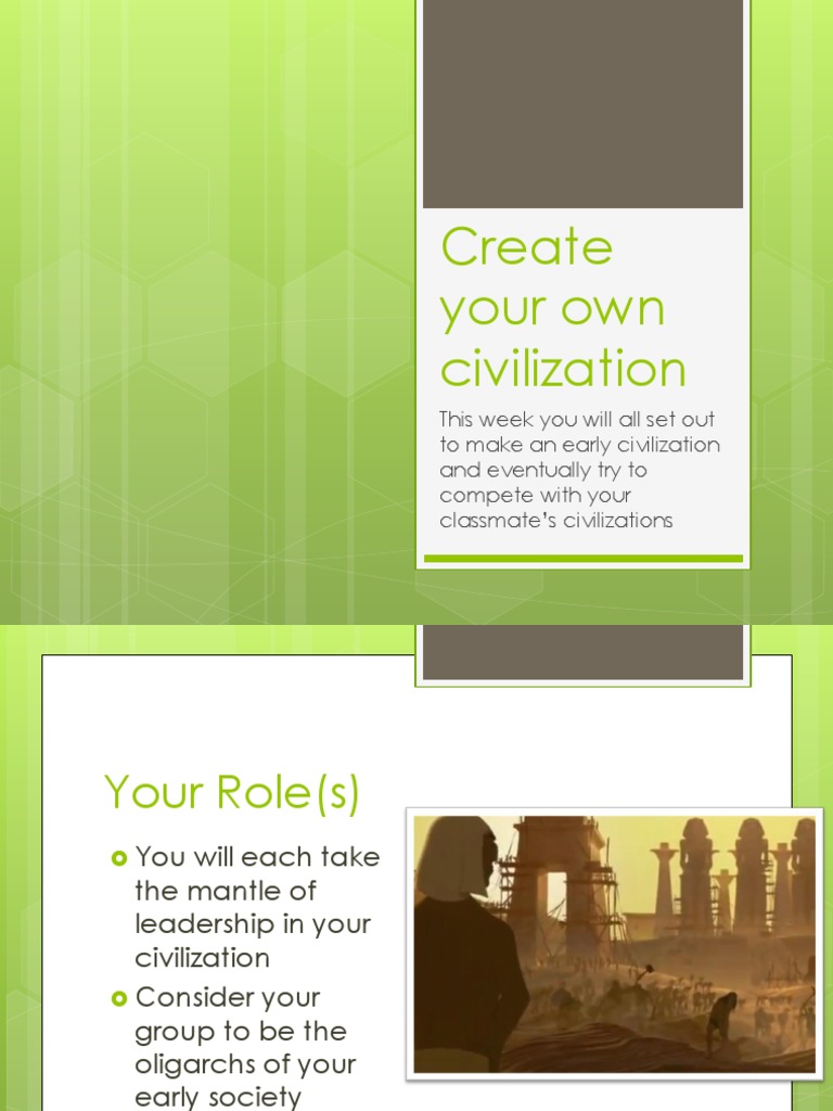 Build Your Own Civilization Project | PDF | Young Adult