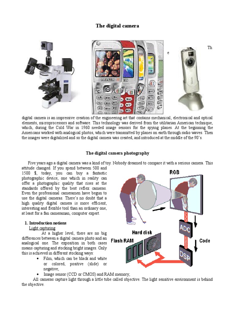 The Digital Camera Photography | PDF | Camera | Digital Camera