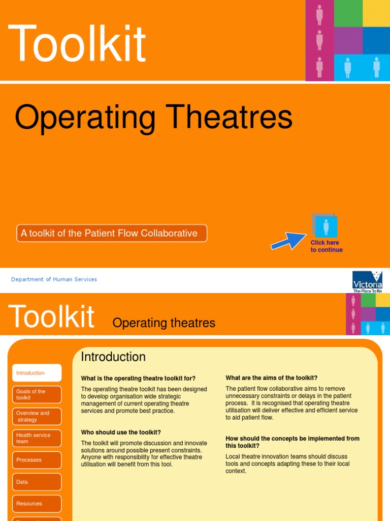 Operating Theatre Management Toolkit | PDF | Surgery | Anesthesiologist