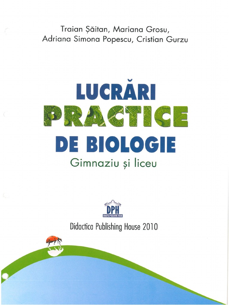 Lucrari Practice de Biologie | PDF