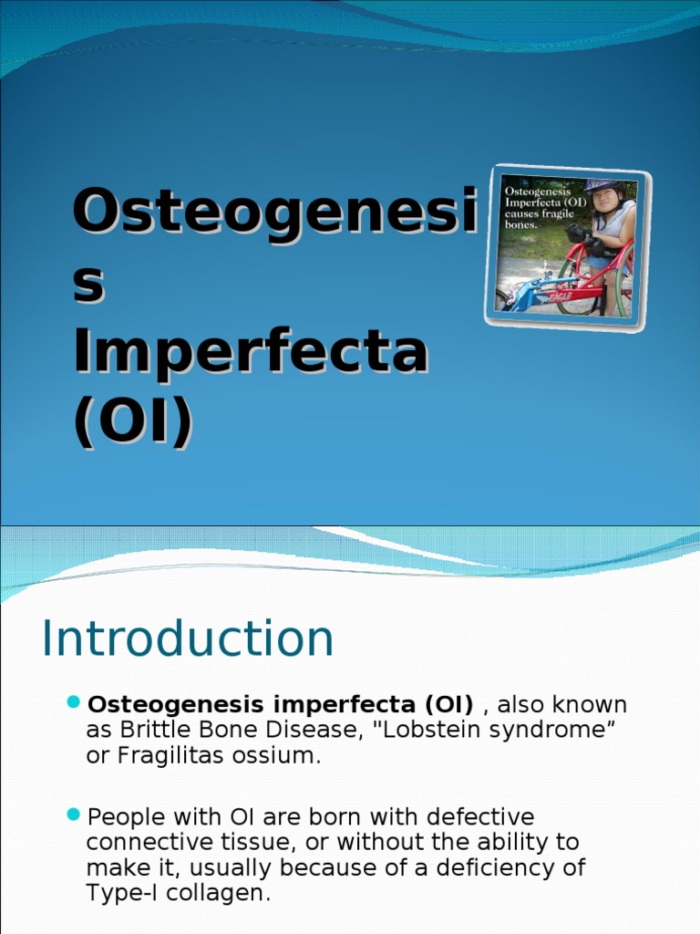 Osteogenesis Imperfecta | PDF | Collagen | Bone