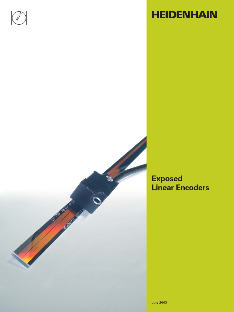 Liner Encoder | PDF | Diffraction | Calibration