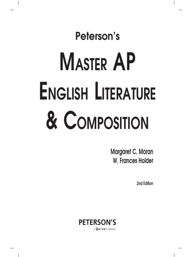 AP-Master The AP English Literature and Composition | PDF | Multiple ...