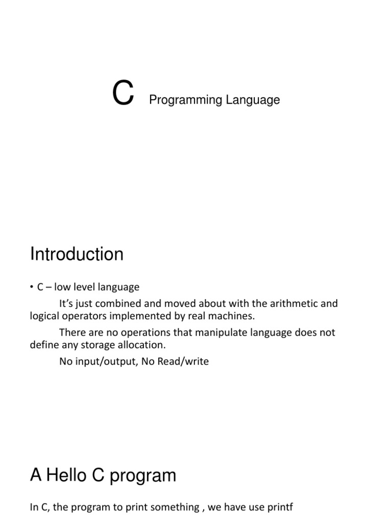 C Programming Basics for Beginners | PDF | Computers
