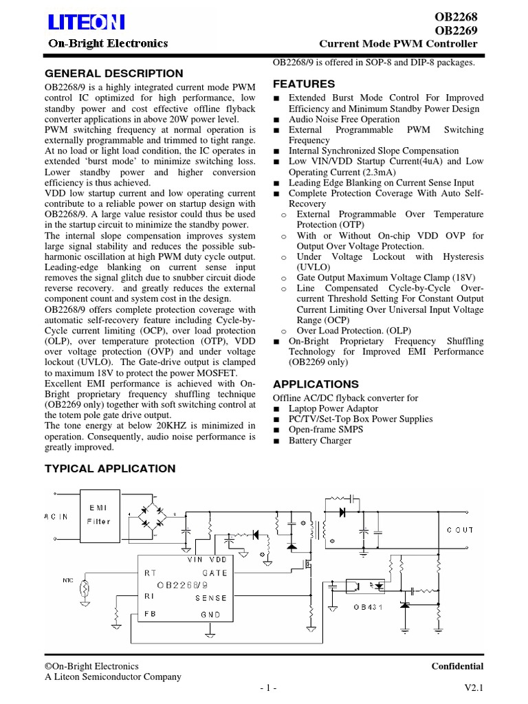 OB2269 | Field Effect Transistor | Mosfet